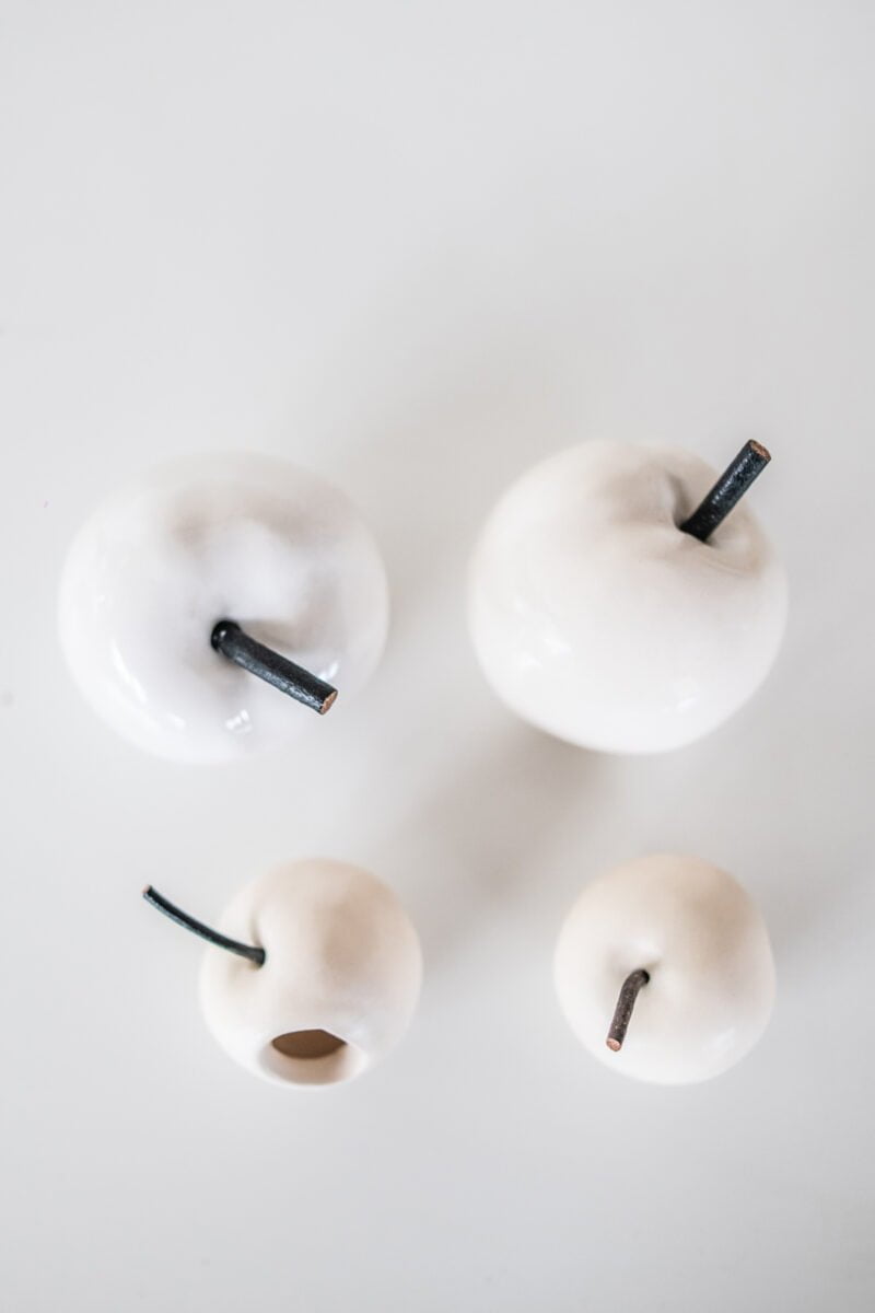 Dantų krapštukų laikiklis „Raudonas obuolys” — Story by Nature