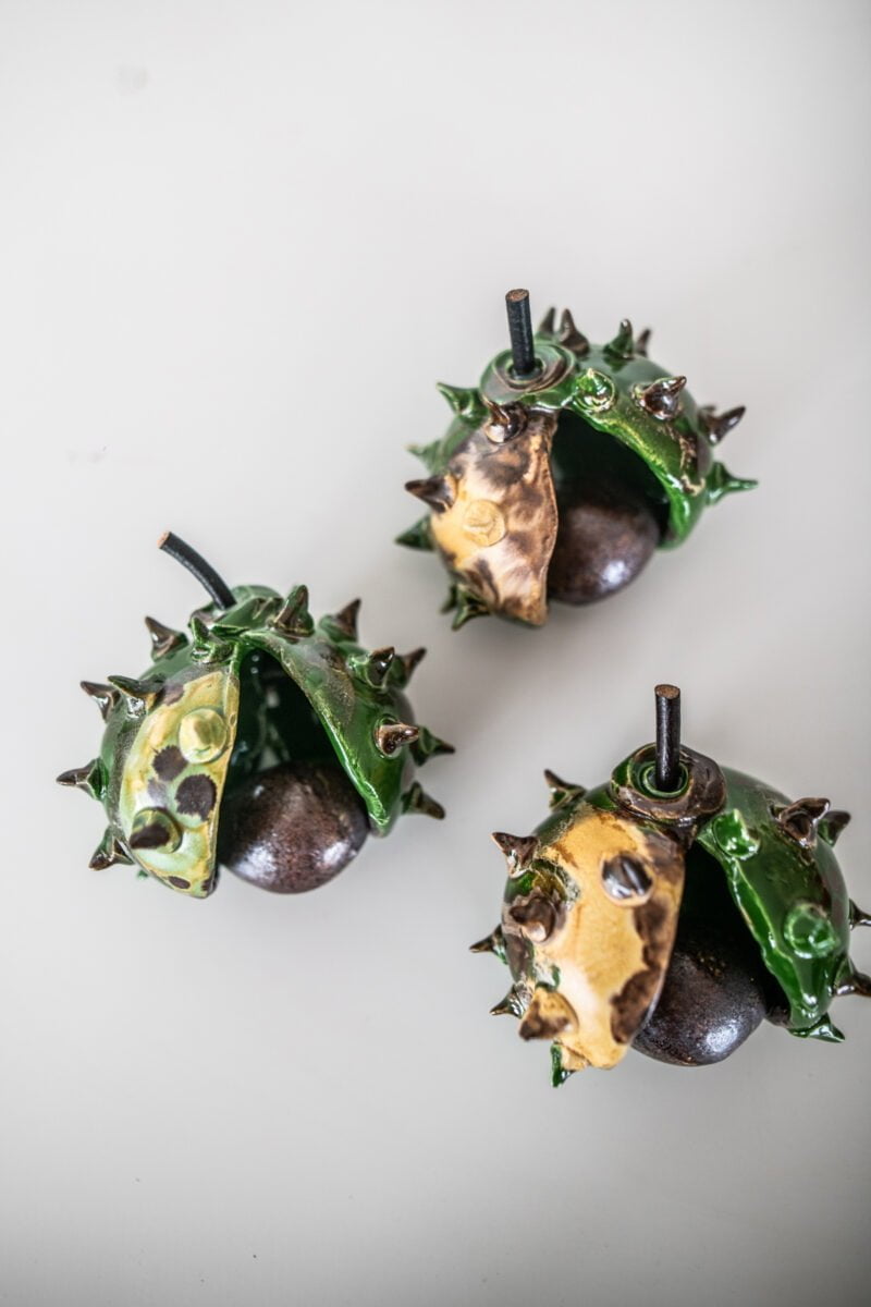 Keraminė dekoracija „Kaštonas“ — Story by Nature