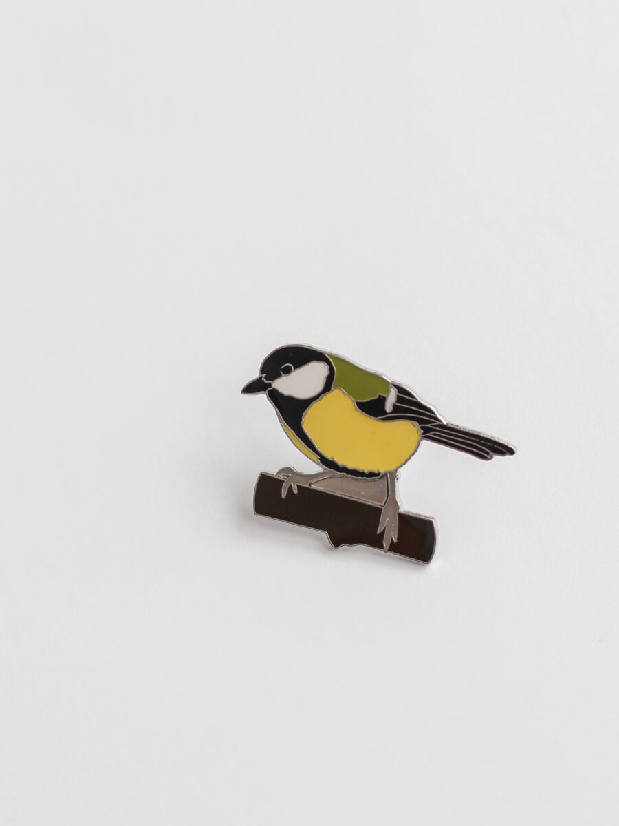 Metalinis ženkliukas „Didžioji zylė“ — Story by Nature